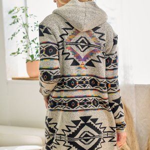 ON BLUE | Sweaters | New On Blue Sherpa Lined Hooded Sweater Cardigan ...